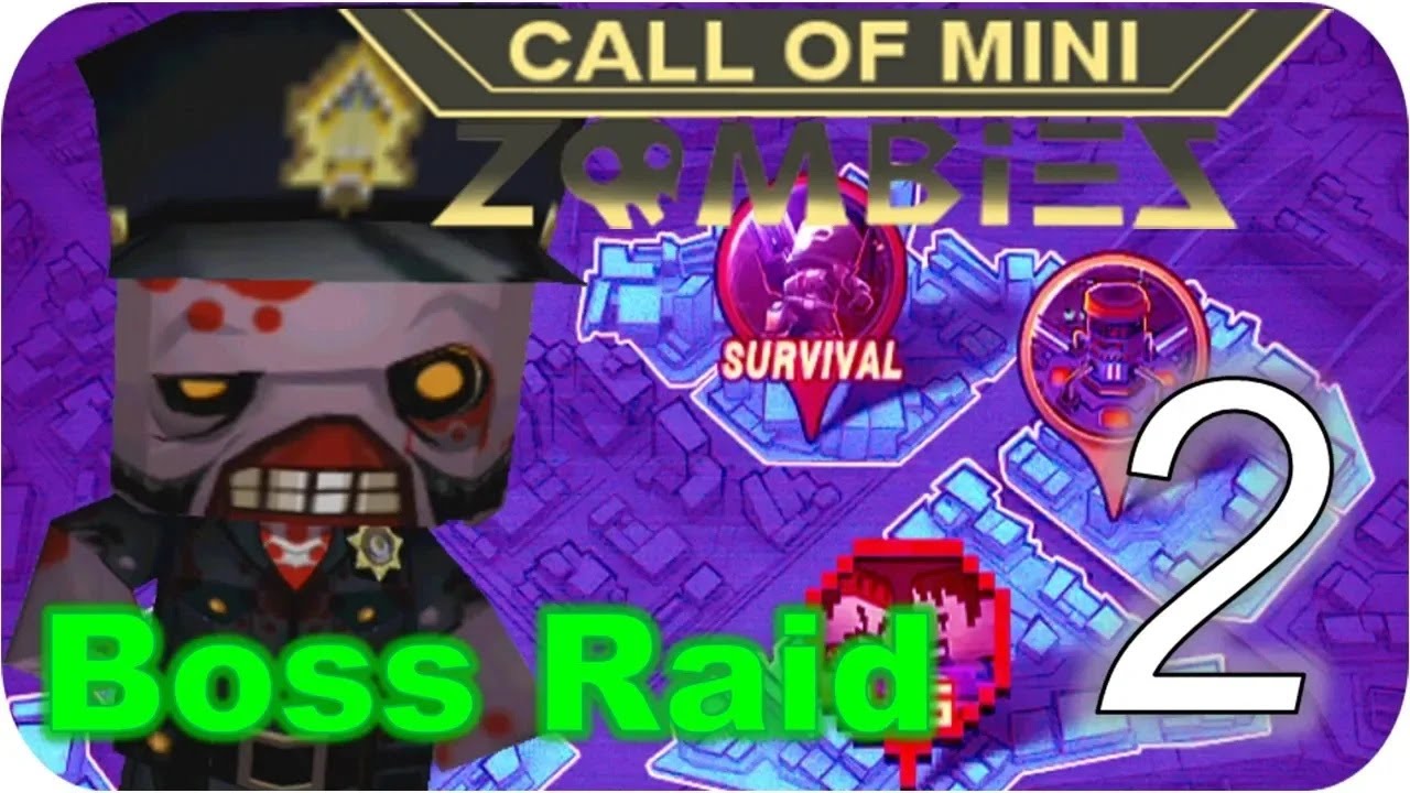 ★Policia Elite!! - Call of Mini Zombies - Boss Raid "Solo" - No Hacks ...