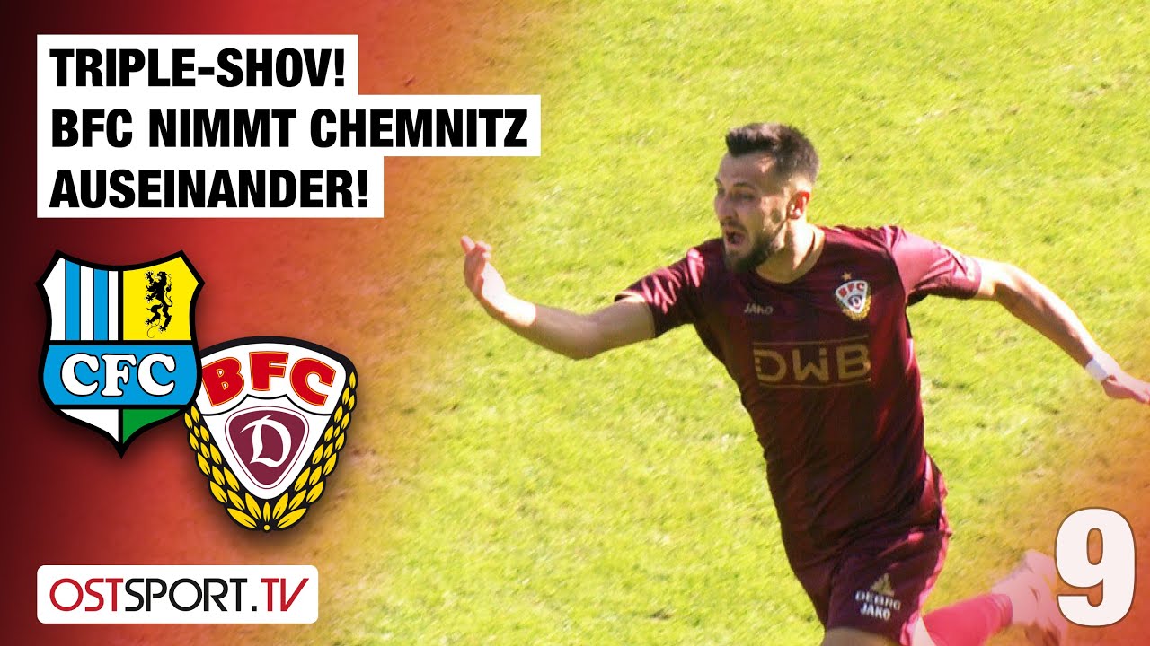 TRIPLE-SHOW! BFC nimmt Chemnitz auseinander: Chemnitz - BFC Dynamo ...