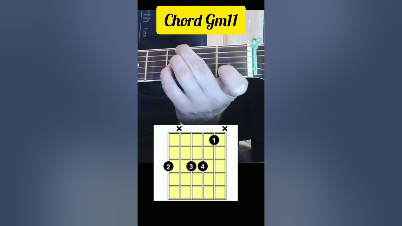 Chord - Gm11 - #guitar #youtube #youtubeshorts #millionviews #video #guitarchord #gm11chord ...