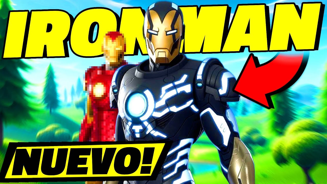 ASÍ ES LA NUEVA MEJOR SKIN DE IRONMAN EN FORTNITE!! - YouTube