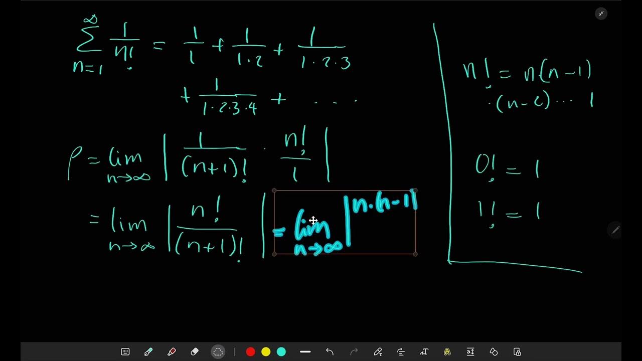 Infinite Series: Root and Ratio Test - YouTube