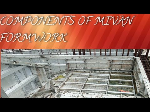 COMPONENTS OF MIVAN FORMWORK|| MIVAN SHUTTERING - YouTube