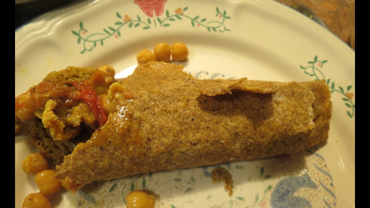 Curry "Chicken" & Roti (vegan recipe!) - YouTube