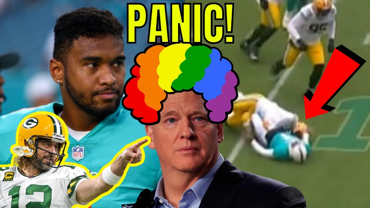 NFL PANICS Over MISSING 3RD Tua Tagovailoa Concussion! Aaron Rodgers ...
