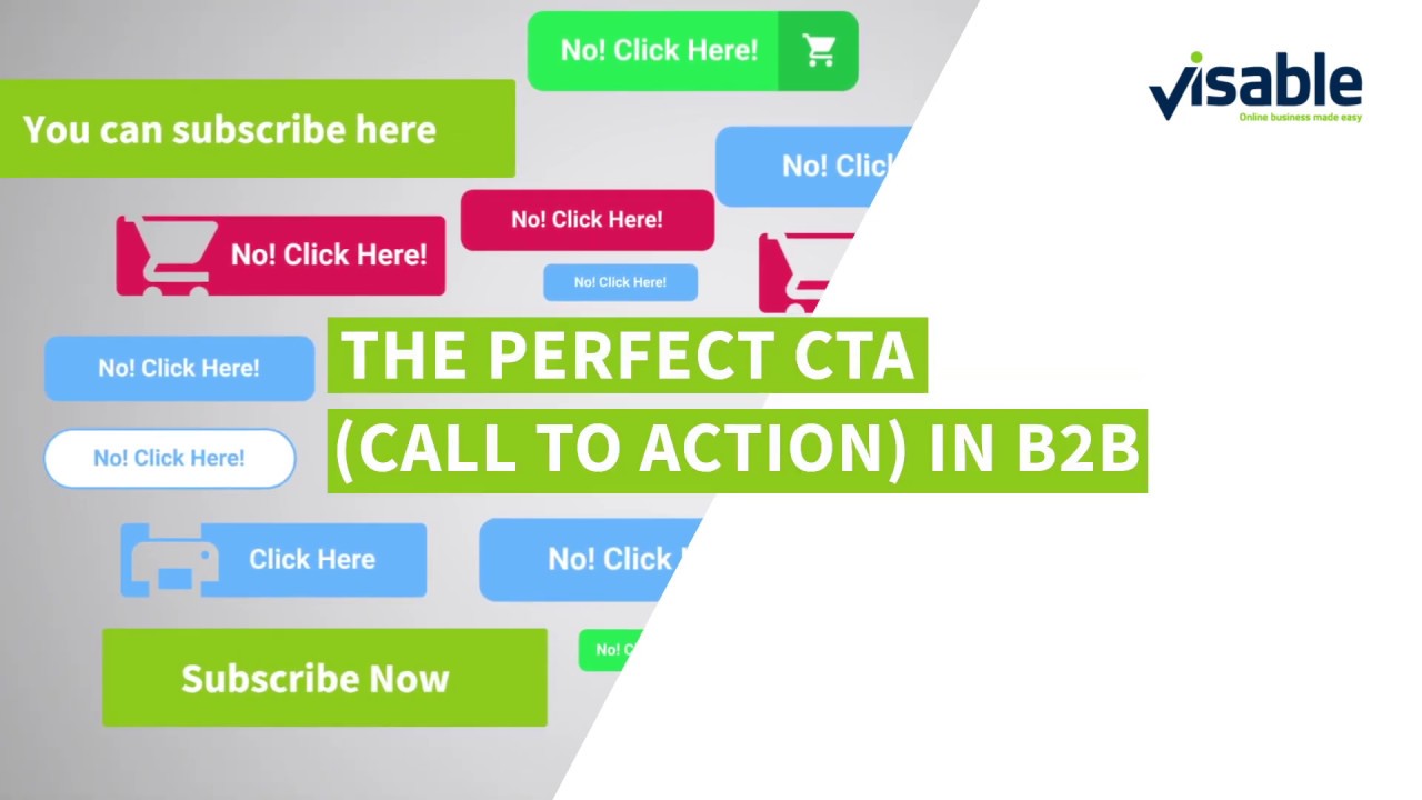 Call To Action: Great CTA Examples in B2B Marketing - YouTube