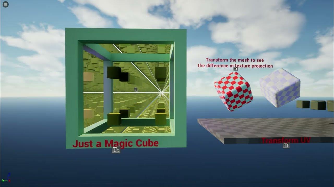 Ray Marching Shader UE Demoscene - YouTube