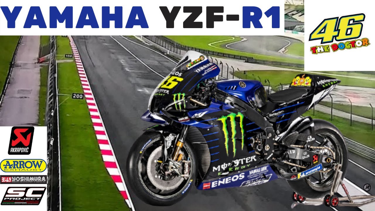 Yamaha YZF R1 2020 Exhaust Sound Compilation Akrapovic, SC Project ...
