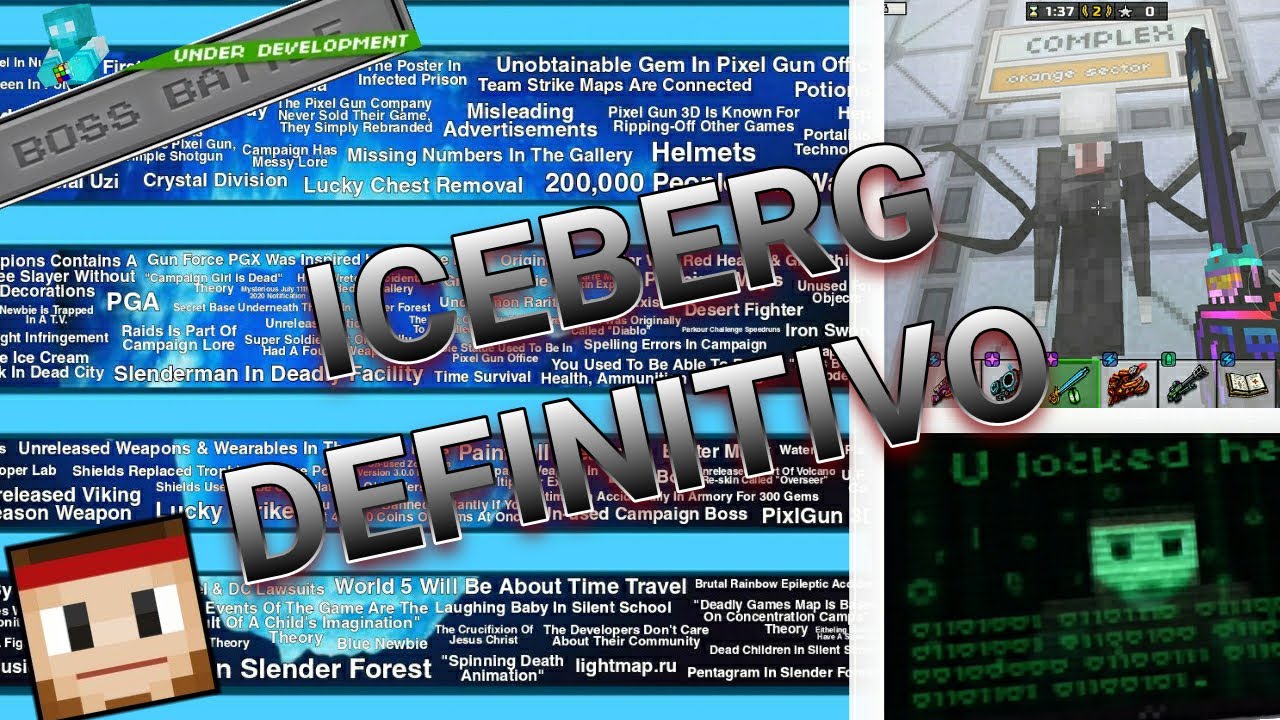 ICEBERG de PIXEL GUN 3D 😐 - SEGUNDA PARTE - YouTube