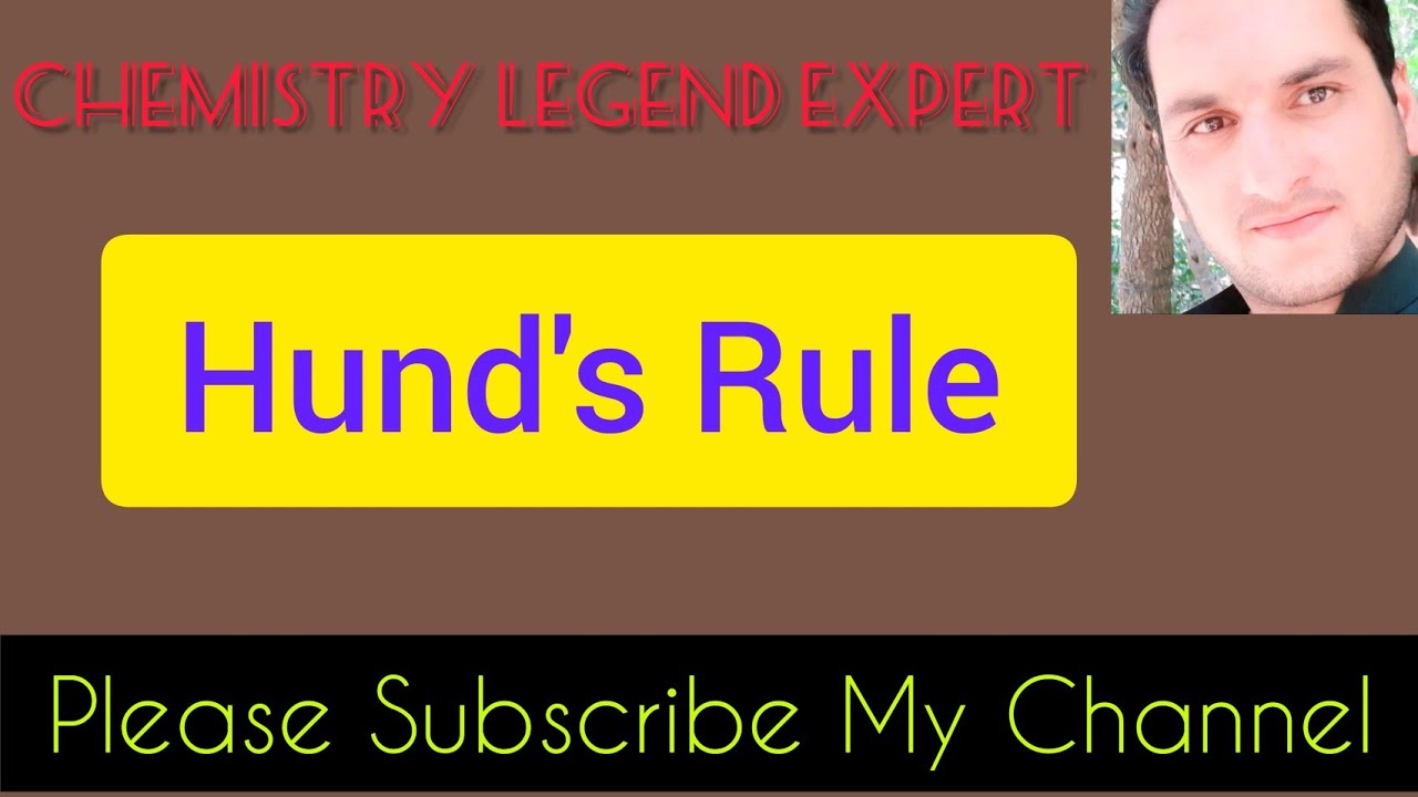 Hund's Rule |Atomic Structure | Chemistry Legend Expert #Chemistry # ...