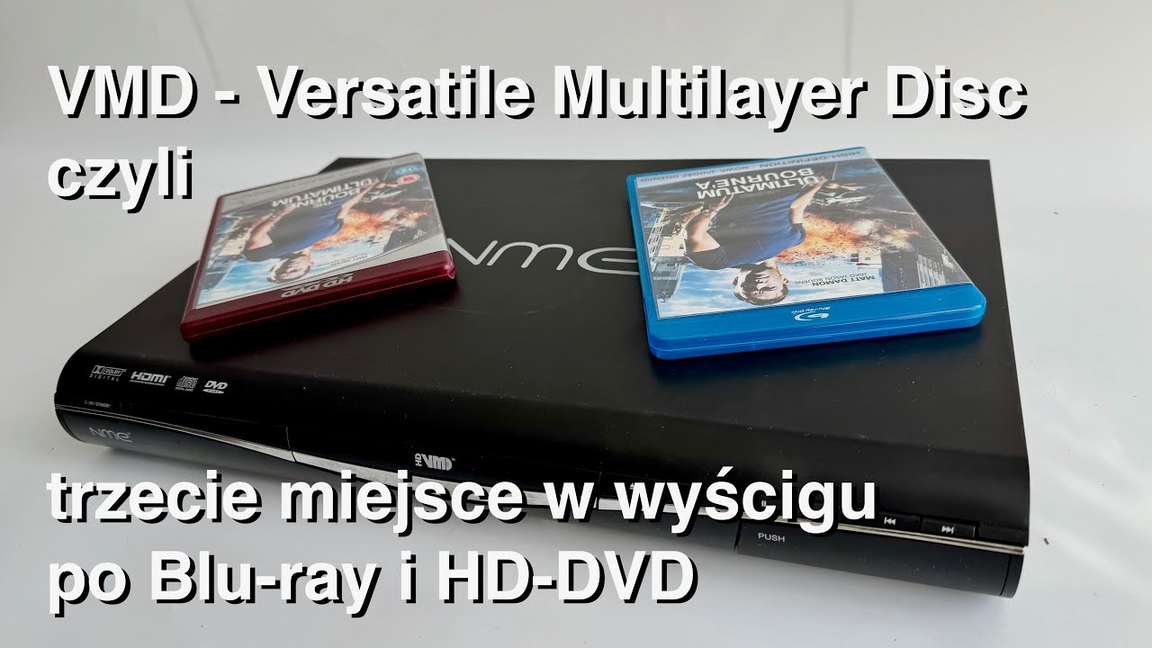 HD-VMD - Versatile Multilayer Disc - czyli ten trzeci po Blu-ray i HD ...