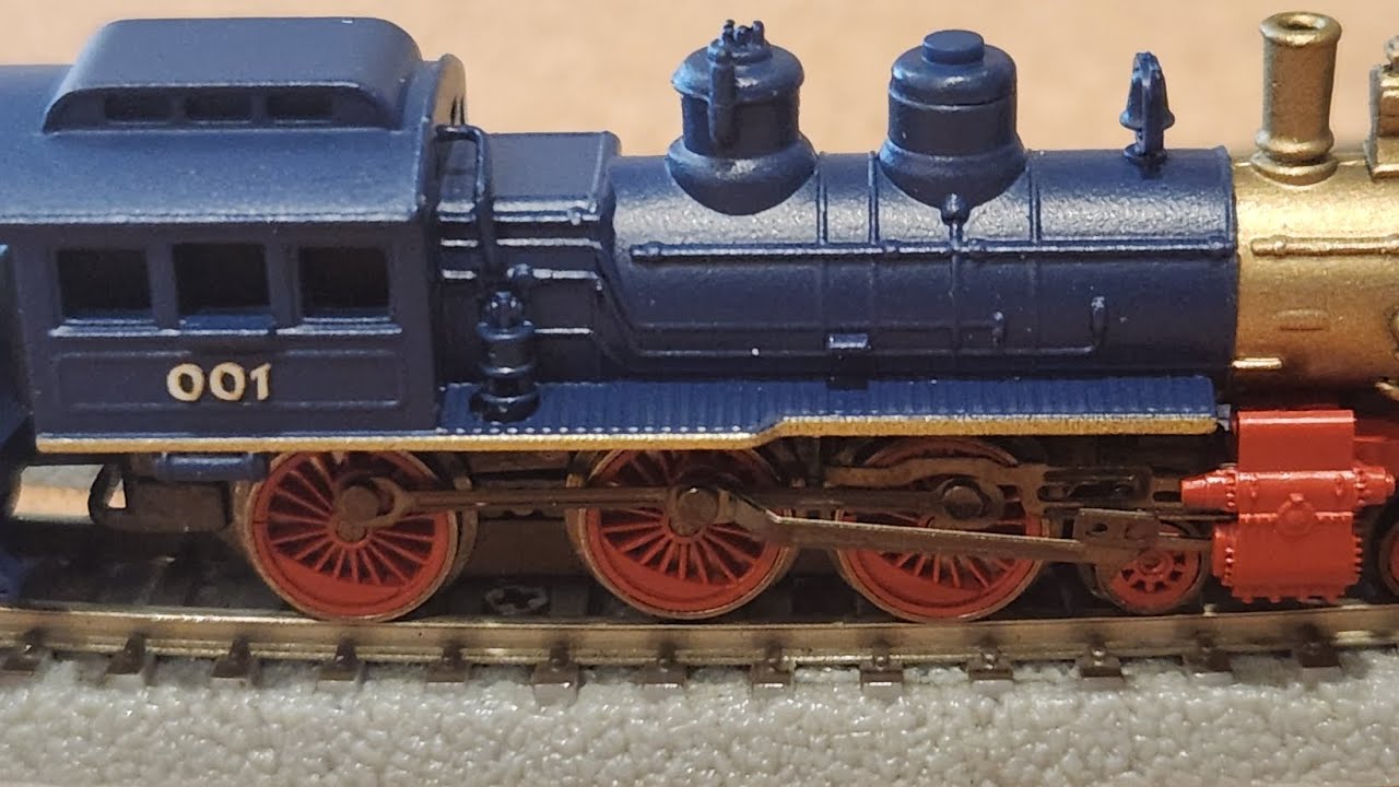 Marklin 81846 4-6-0 Steam Locomotive & Tender Test Run at z.scale.hobo ...