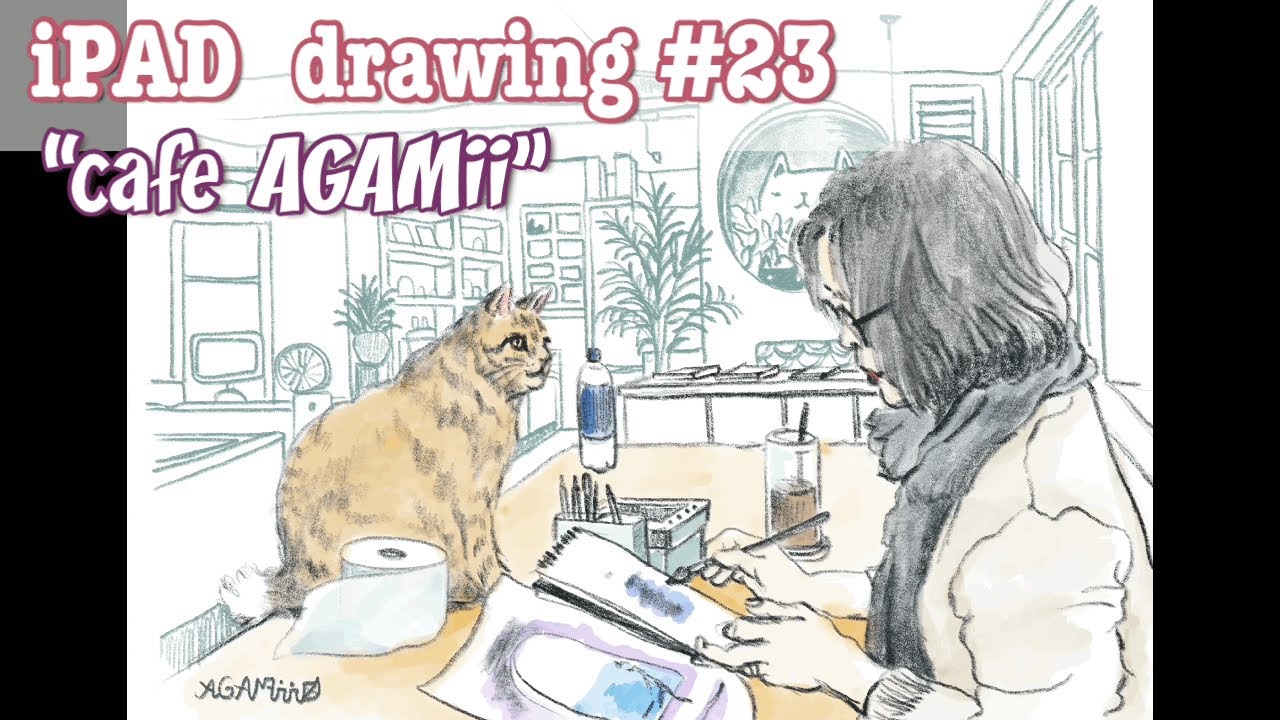 [Procreate+iPad] Drawing #23 “Woman” Speed painting 아이패드 드로잉 - YouTube