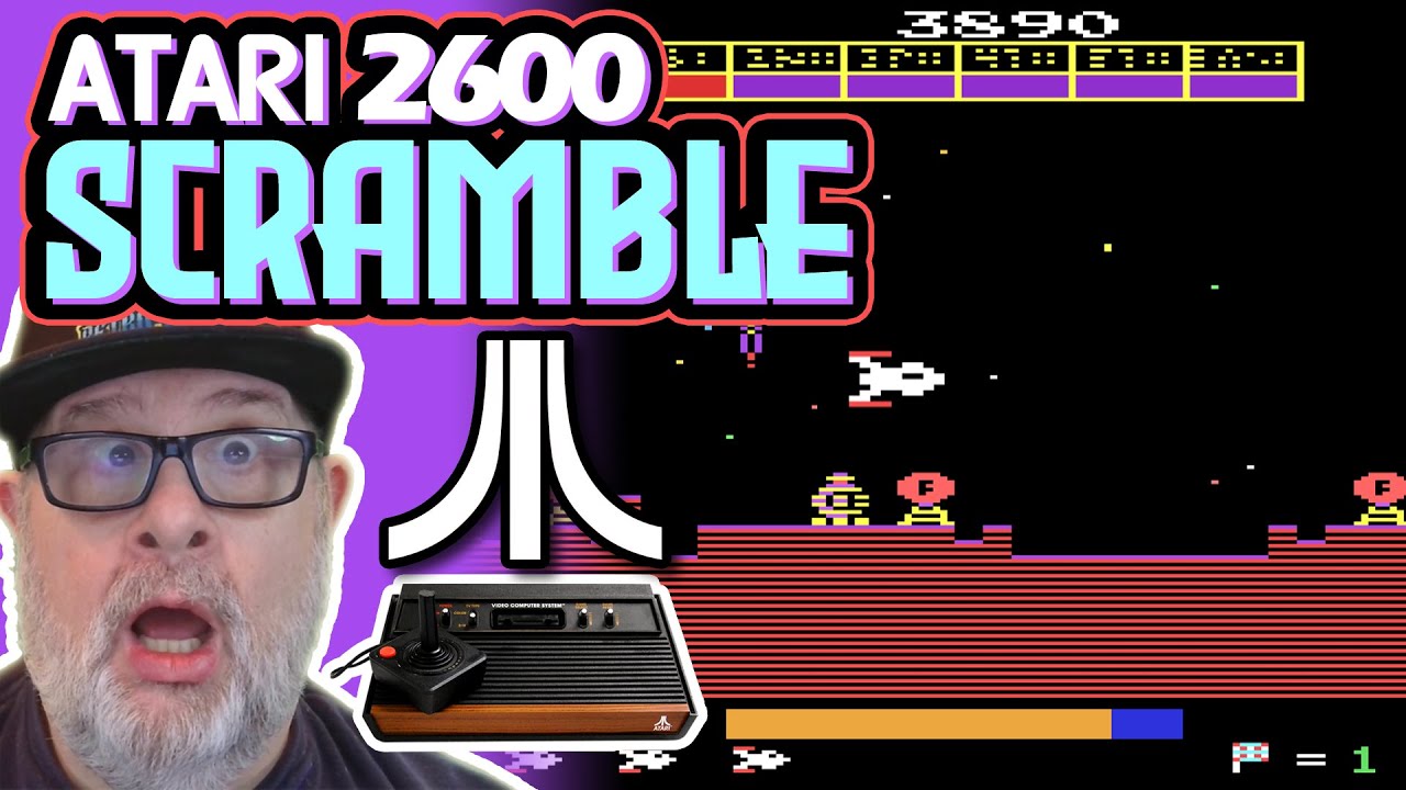 ATARI 2600 Scramble: Retro Bliss Plays John Champeau's Masterpiece ...