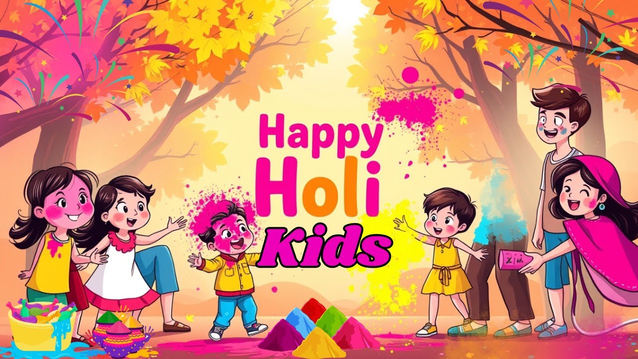 Holi: A Festival of Colors, Love, and Joy| Fun & Educational Story for ...