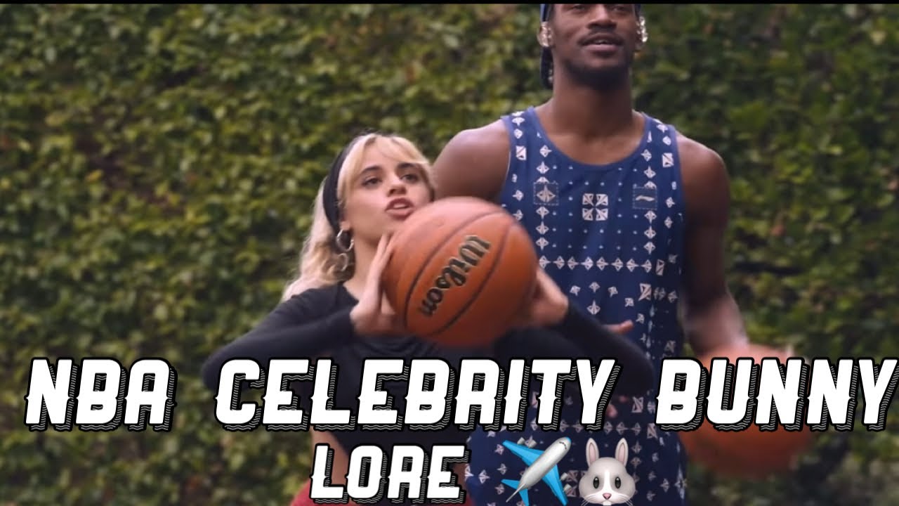 NBA CELEBRITY BUNNY LORE - YouTube