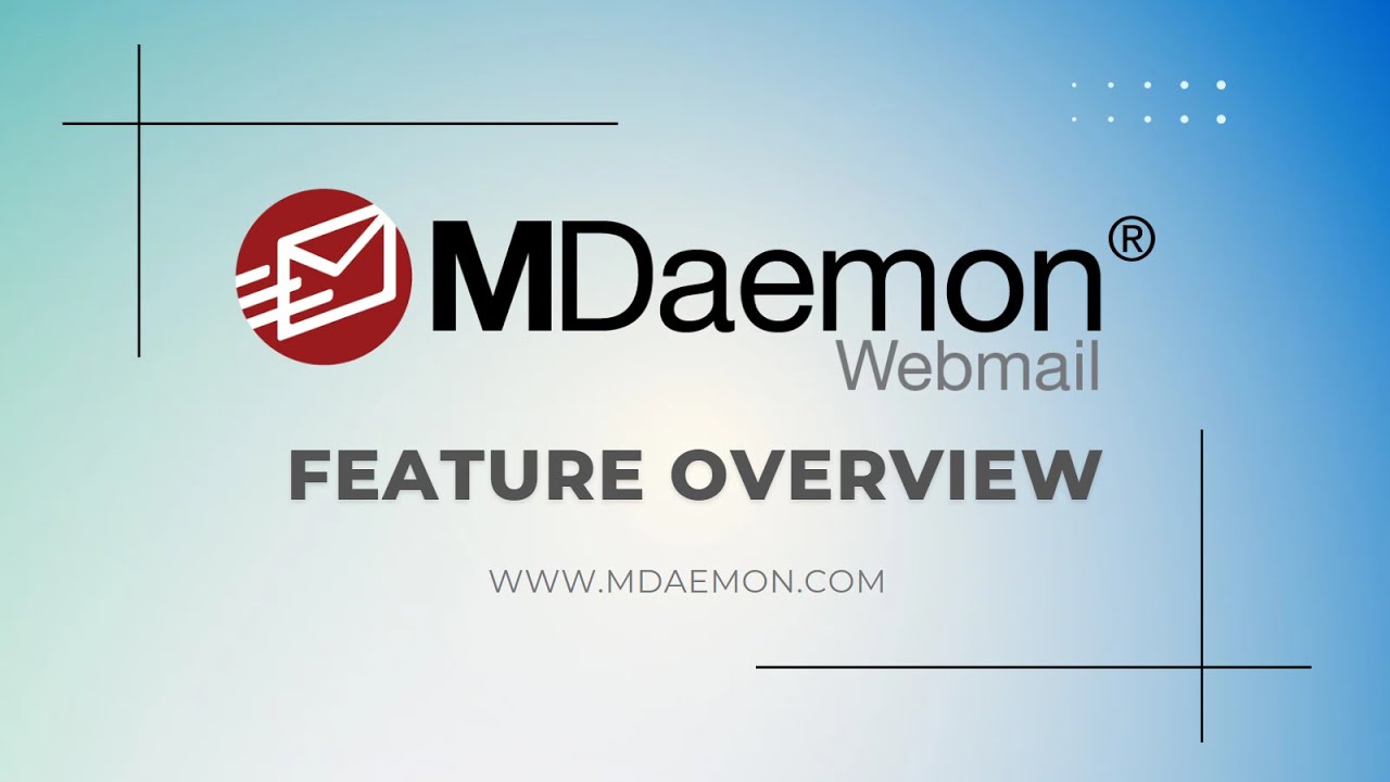 MDaemon Webmail - Feature Overview - Email, Calendars, Contacts, Tasks ...