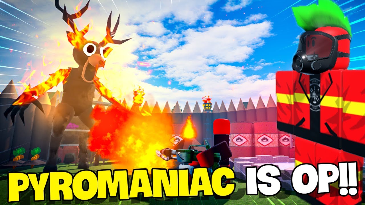 The New Pyromaniac Class is Too OP in 99 Nights in a Forest - YouTube