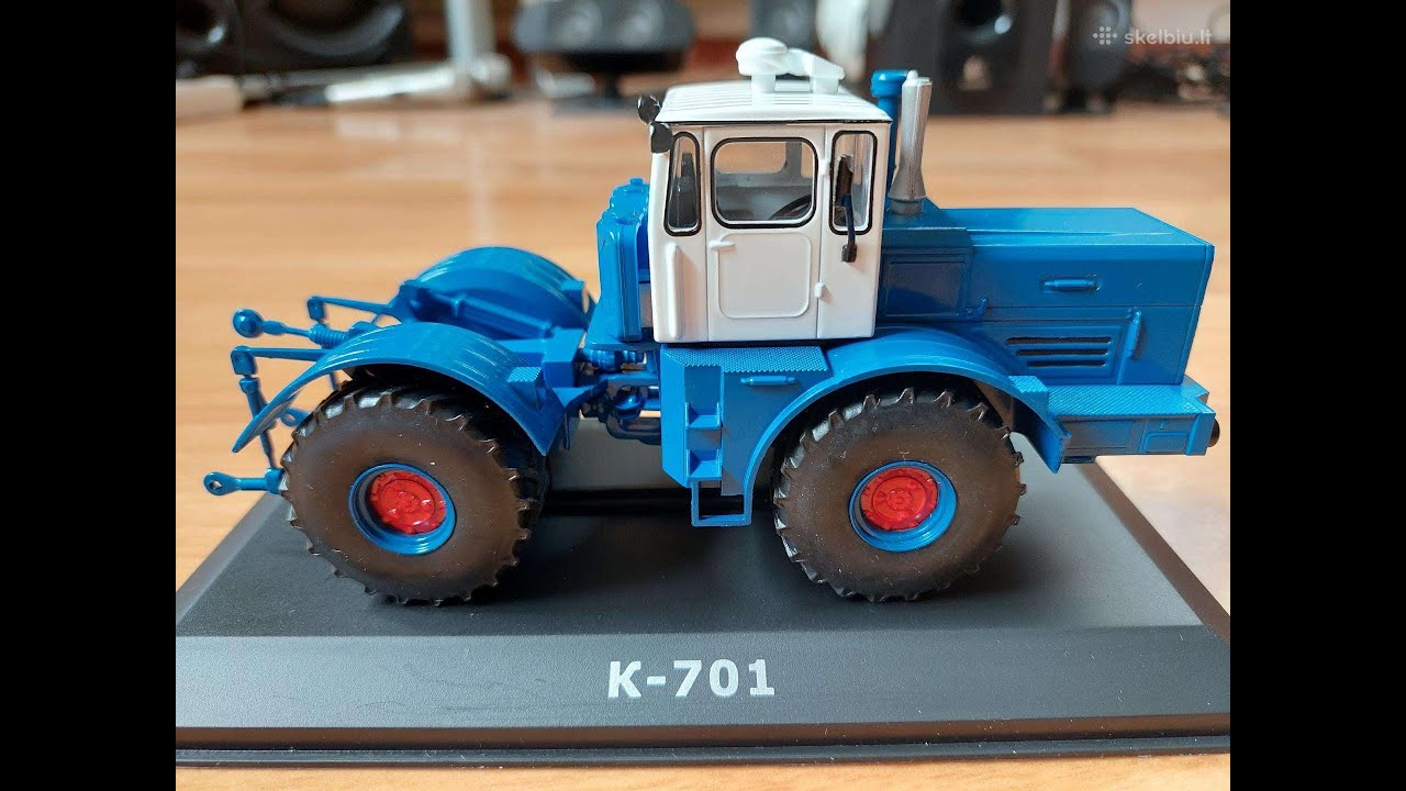 Unboxing Tractor K-701, scale 1:43 - YouTube
