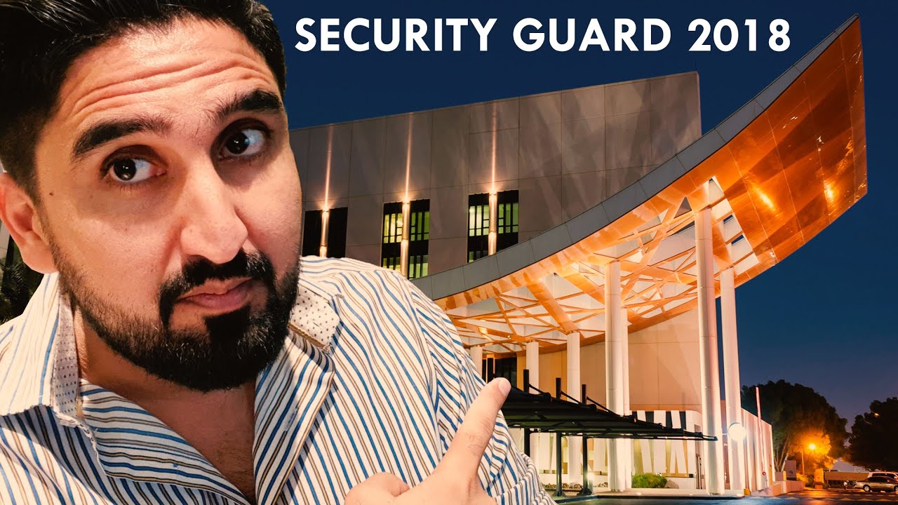 UAE SECURITY GUARD TRAINING | DUBAI JOBS SECURITY GUARD 2018 - YouTube