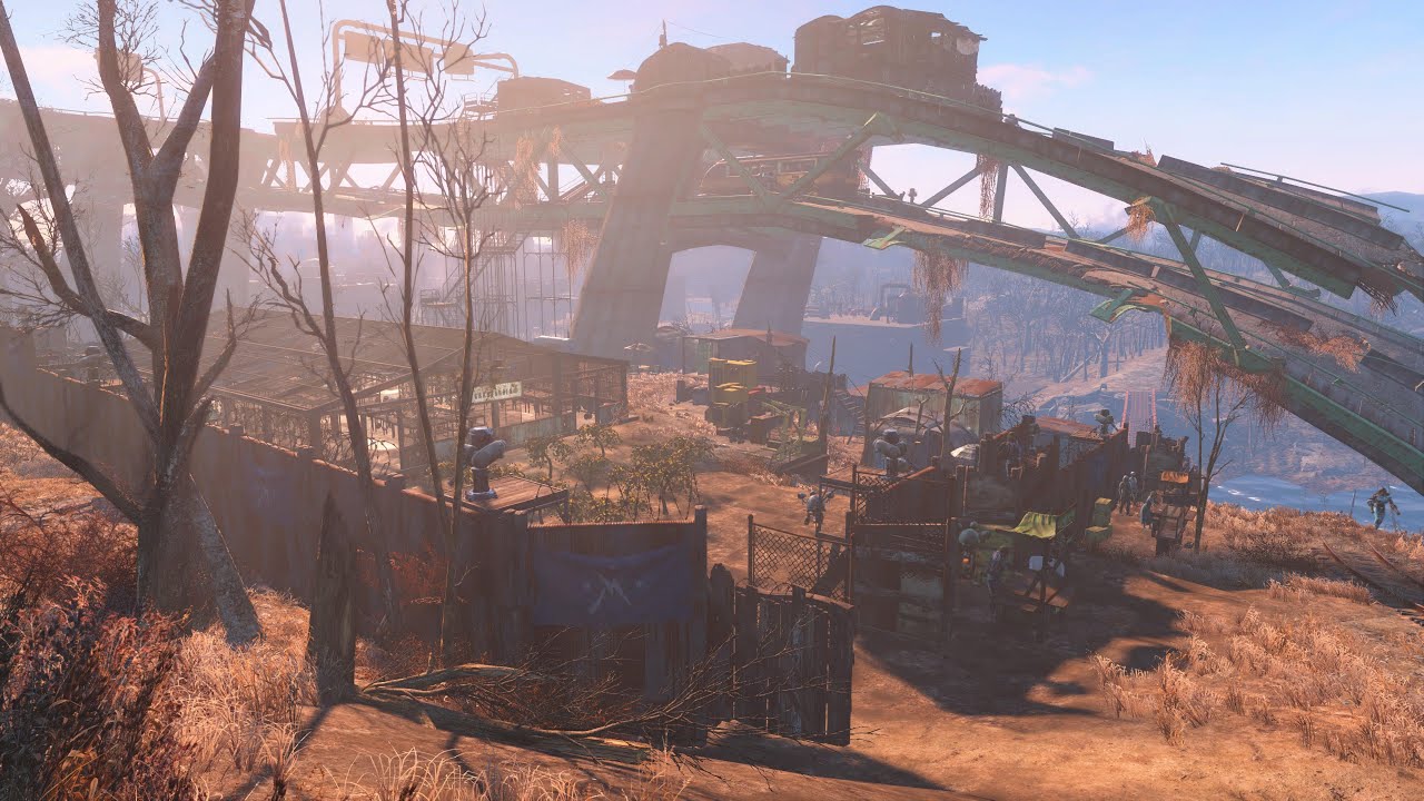 Fallout 4 - Graygarden Settlement - Build Tour (No Mods) PS5 - YouTube