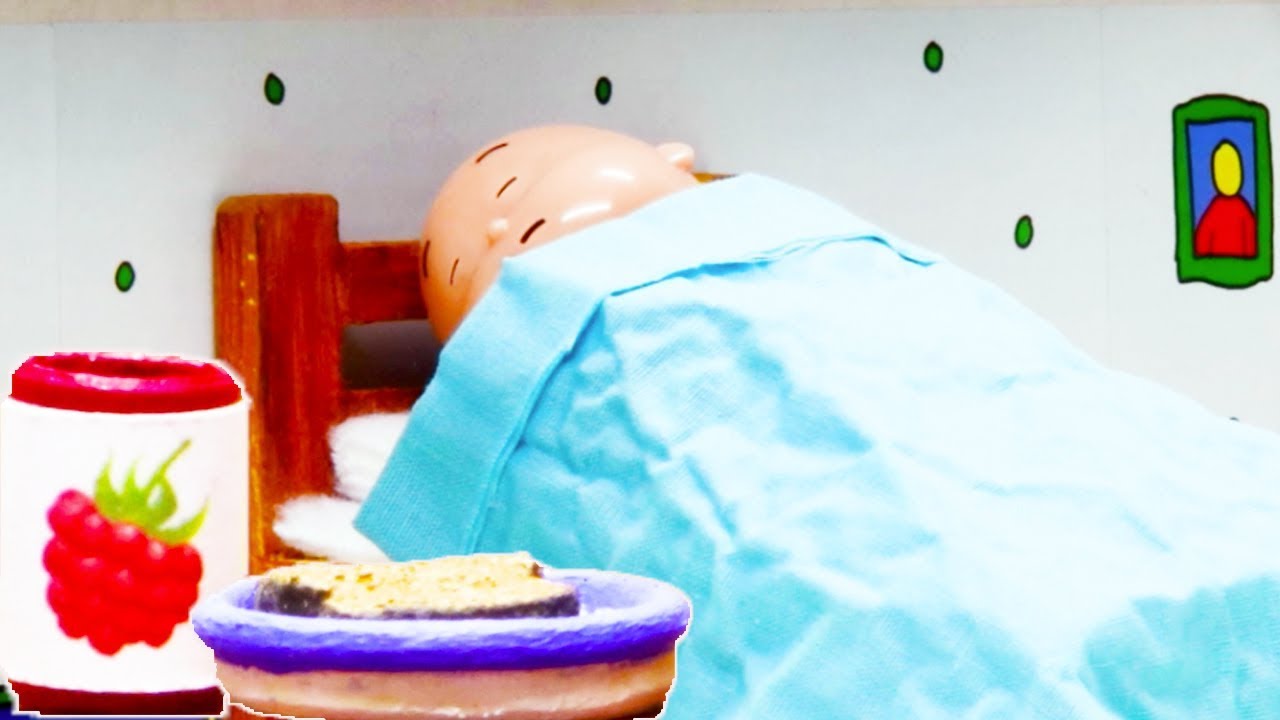 🍕 Caillou gets food poisoning 🤢 Funny Animated Kids show | Caillou Stop ...