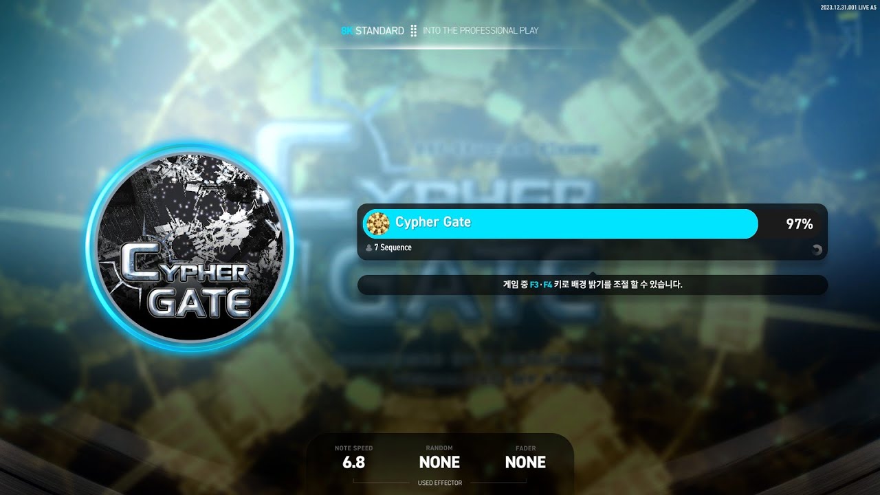 EZ2ON REBOOT R Cypher Gate 6K EZ VB모드 - YouTube