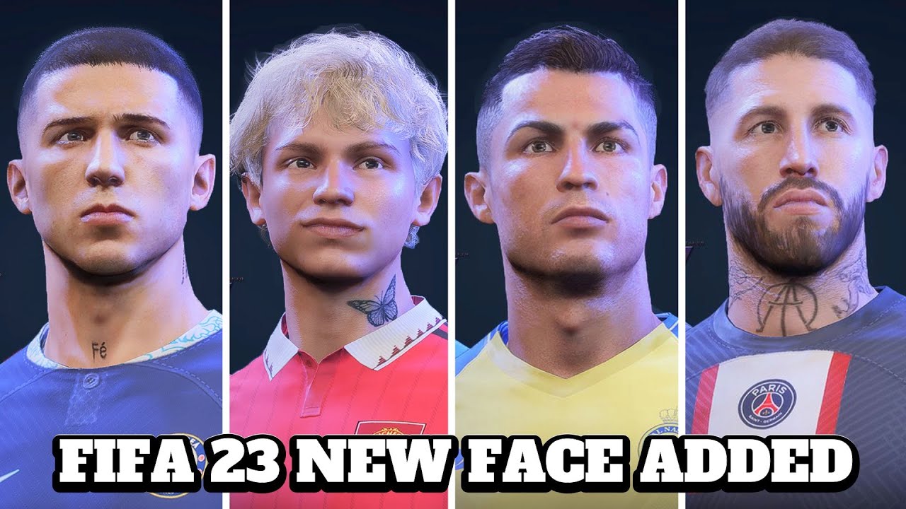 FIFA 23 NEW FACE ADDED | (Ronaldo, Ramos, Isak) - YouTube
