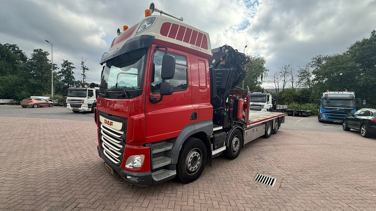 Fassi 820 RA 2.27 XHE Dynamic Bedrijfswagenland - YouTube