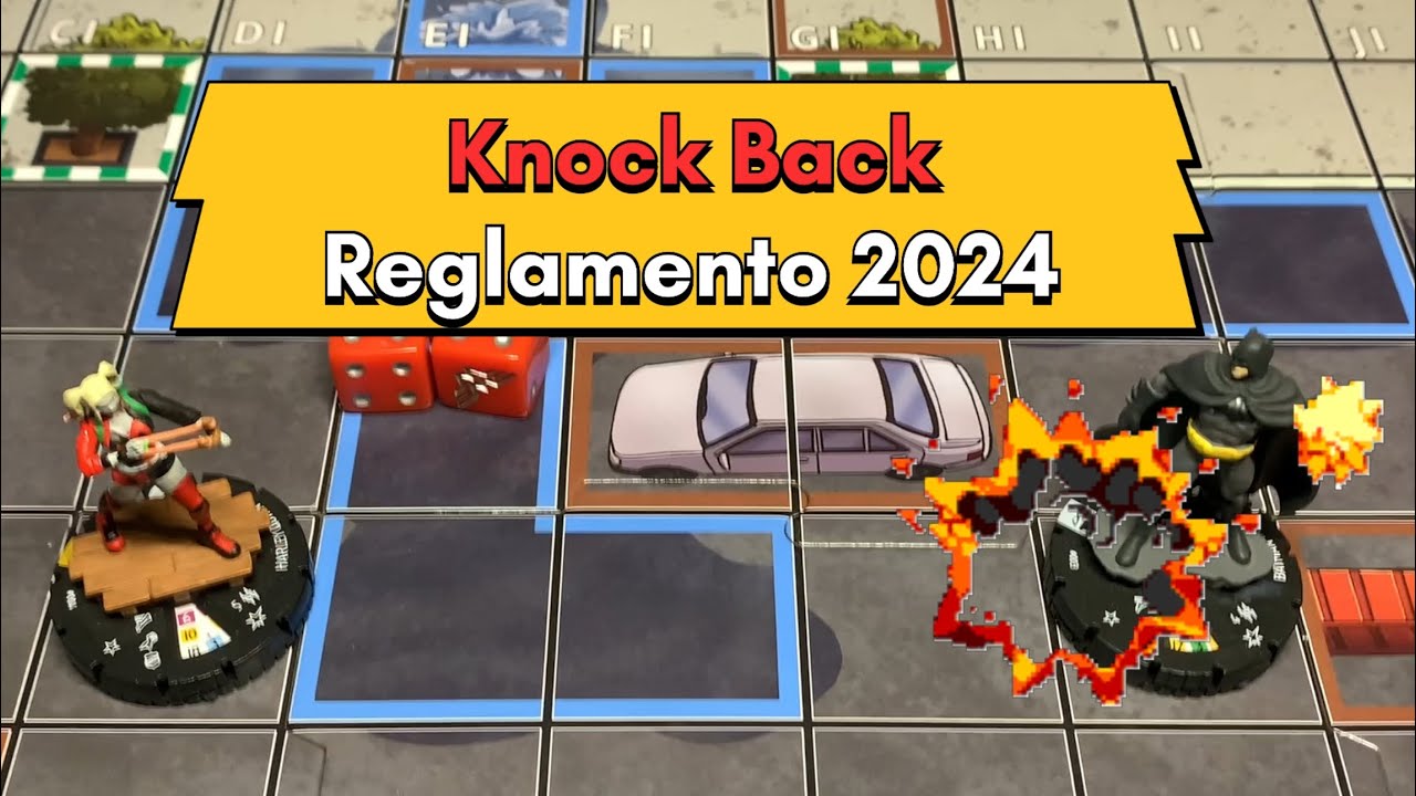 HEROCLIX EN ESPAÑOL: REGLAS KNOCK BACK 2024 - YouTube