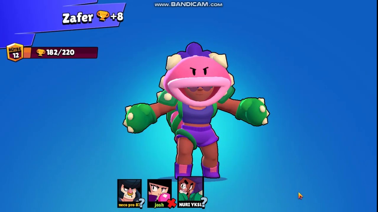 BRAWL STARS ROSA GAMEPLAY - YouTube