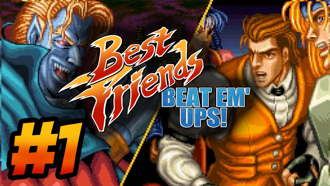 Best Friends Beat Em' Ups - Night Slashers X (Part 1 of 2) - YouTube
