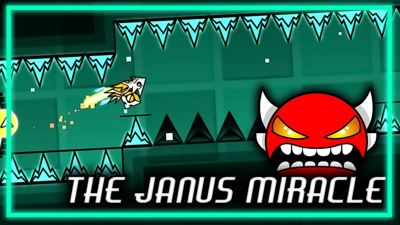 The janus miracle (Insane demon) by Megadere - Geometry Dash 2.2 - YouTube
