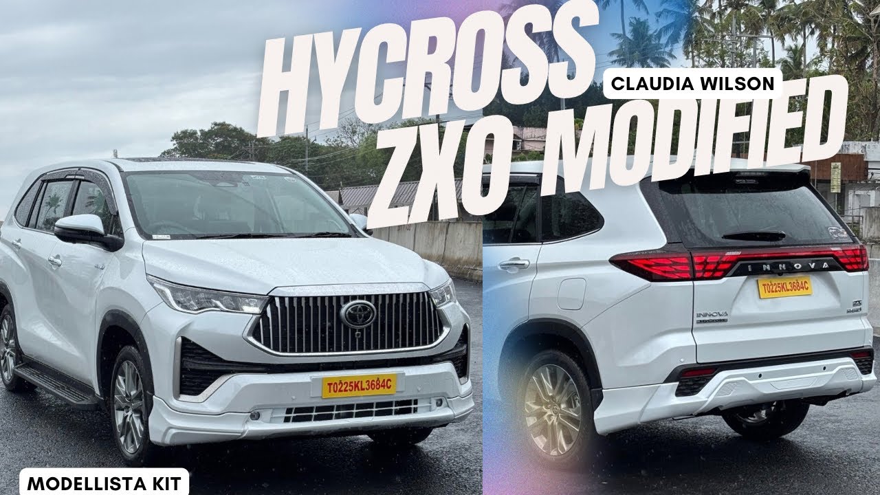 Hycross Zxo 2025 model modification- Hycross modified- Hycross gr grill ...