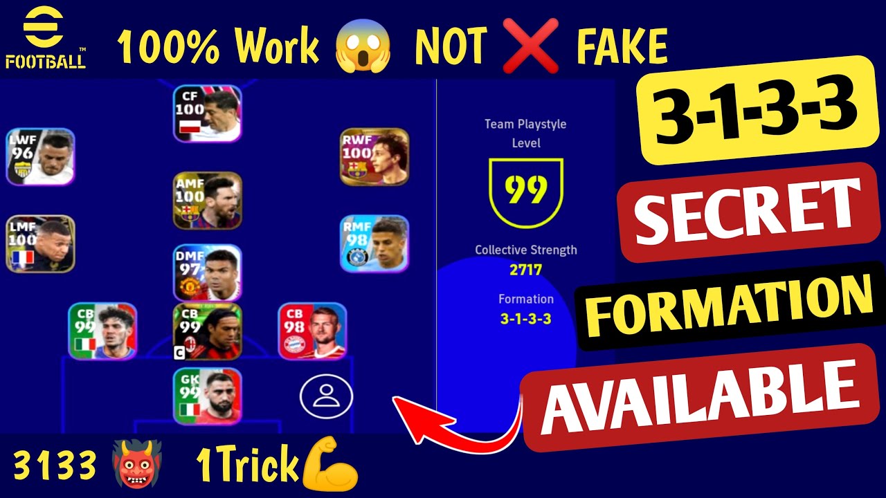 Hidden Formation 3133 In EFootball How To Get 3 1 3 3 Formation In hidden-formation-3133-in-efootball-how-to-get-3-1-3-3-formation-in