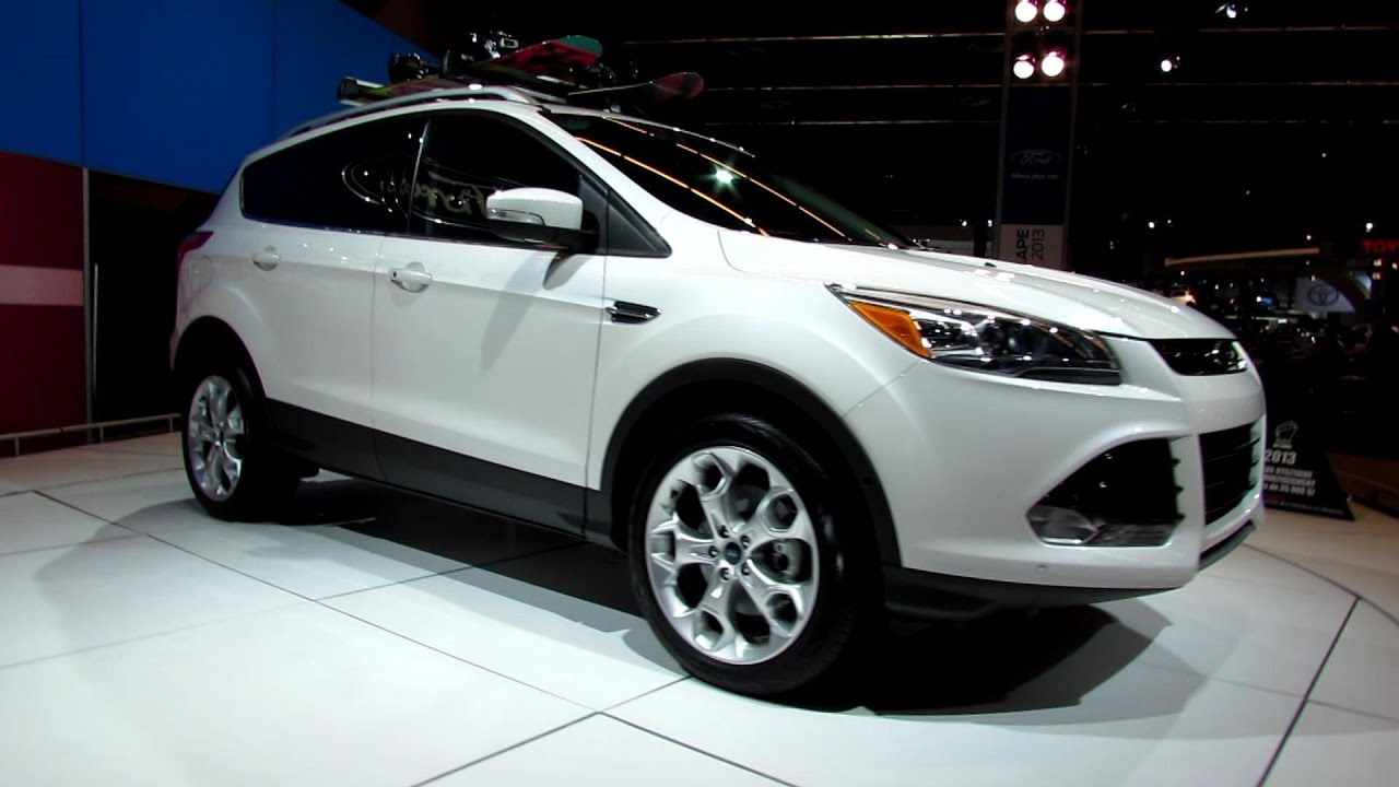 2013 Ford Escape Titanium - Exterior Walkaround - 2013 Salon de L ...