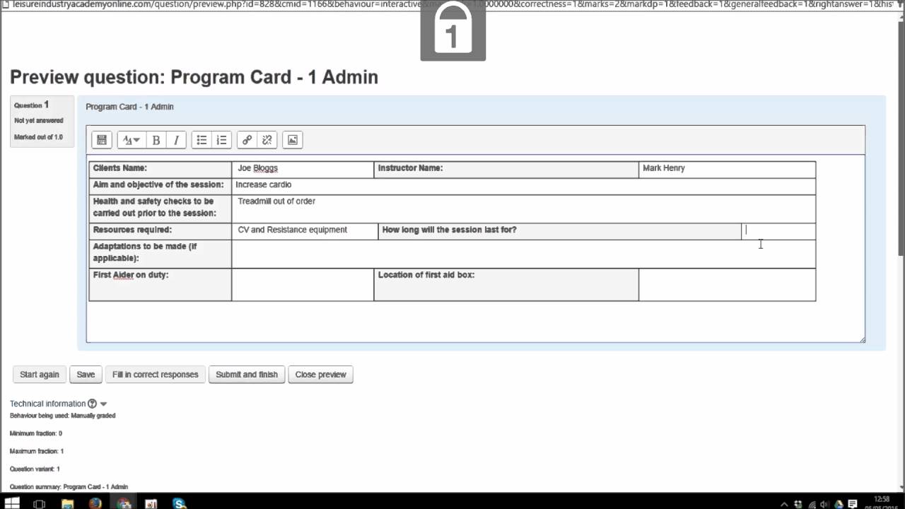 Programme card admin - YouTube