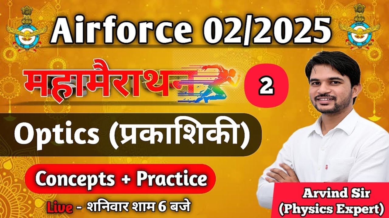 Optics Part 2 (concept+practice) for Airforce, NDA, ICG | Optics ...