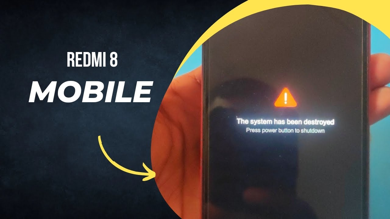 Revive Your Redmi 8 from a Destroyed System with This Solution - YouTube