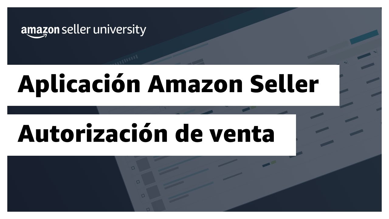 Aplicación de Amazon Seller: Solicitudes de autorización de venta ...