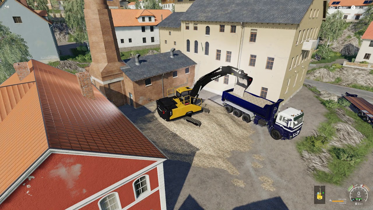 FS19 Travaux public - YouTube