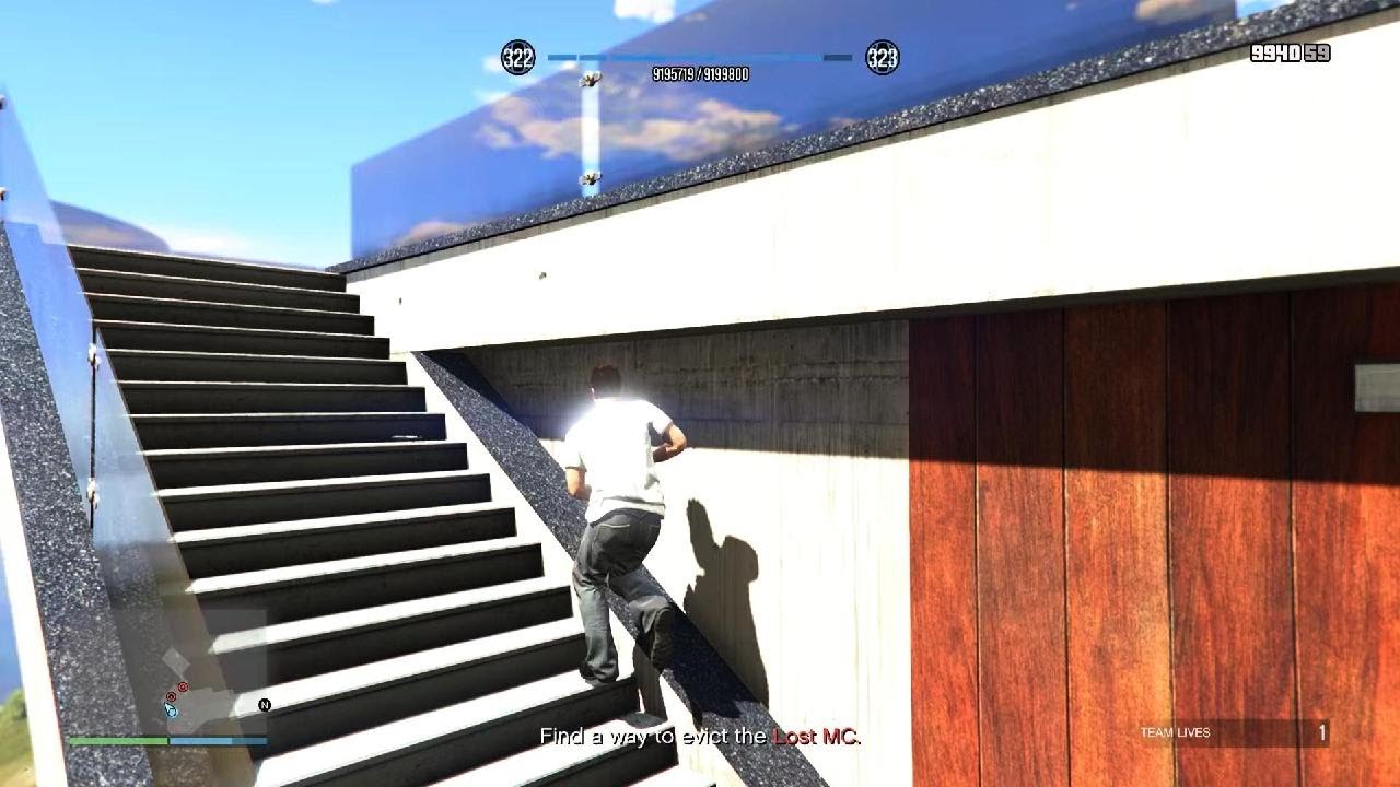 Grand Theft Auto V - Flying Off Cliff - YouTube