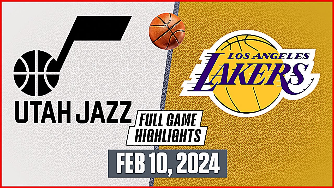 UTAH JAZZ VS LAKERS | February 10, 2025 | NBA Full Game Highlights ...