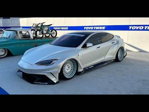 2023 Tesla Model S Plaid mit Widebody-Kit von Competition Carbon zur ...