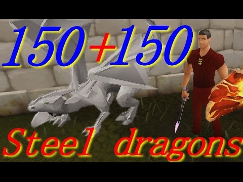 150 + 150 Steel dragons by ruby freak! (RS3 + OSRS) - YouTube