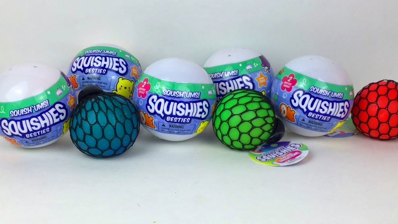 Squish Ums Squishies Besties Animals & Stress Relief Squeeze Toy Review ...