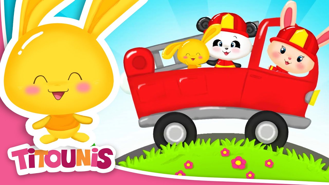 Au feu les pompiers - Comptines Bébé - YouTube
