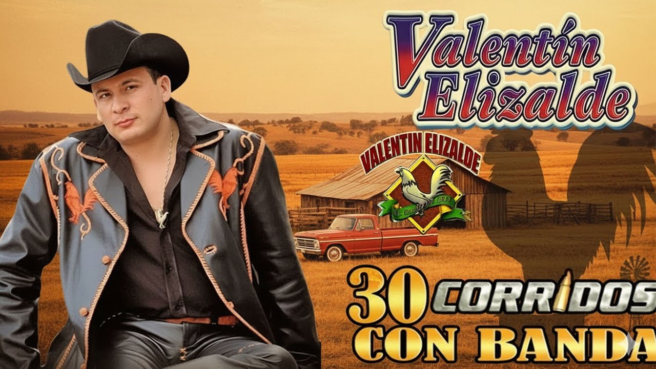 Valentine Elizalde Las Mejores Canciones 🎼Puras Rancheras Con Banda ...