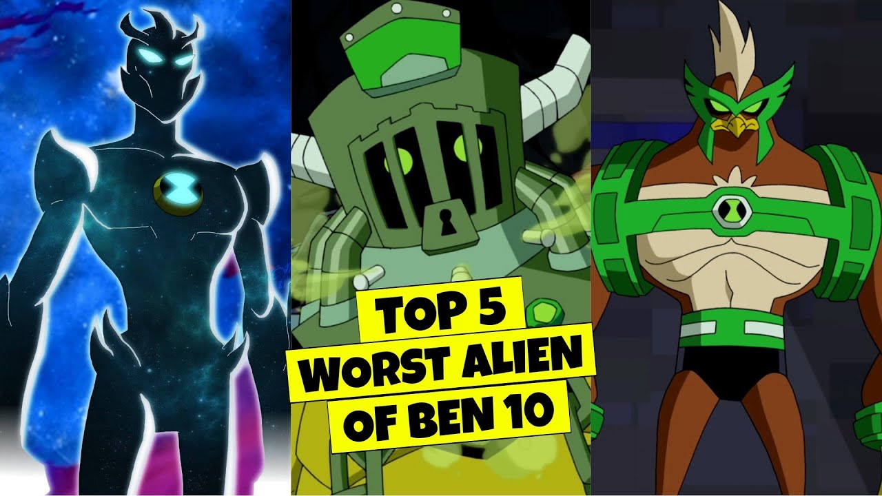 Top 5 Worst Alien in Omnitrix / Ben 10 Universe - YouTube