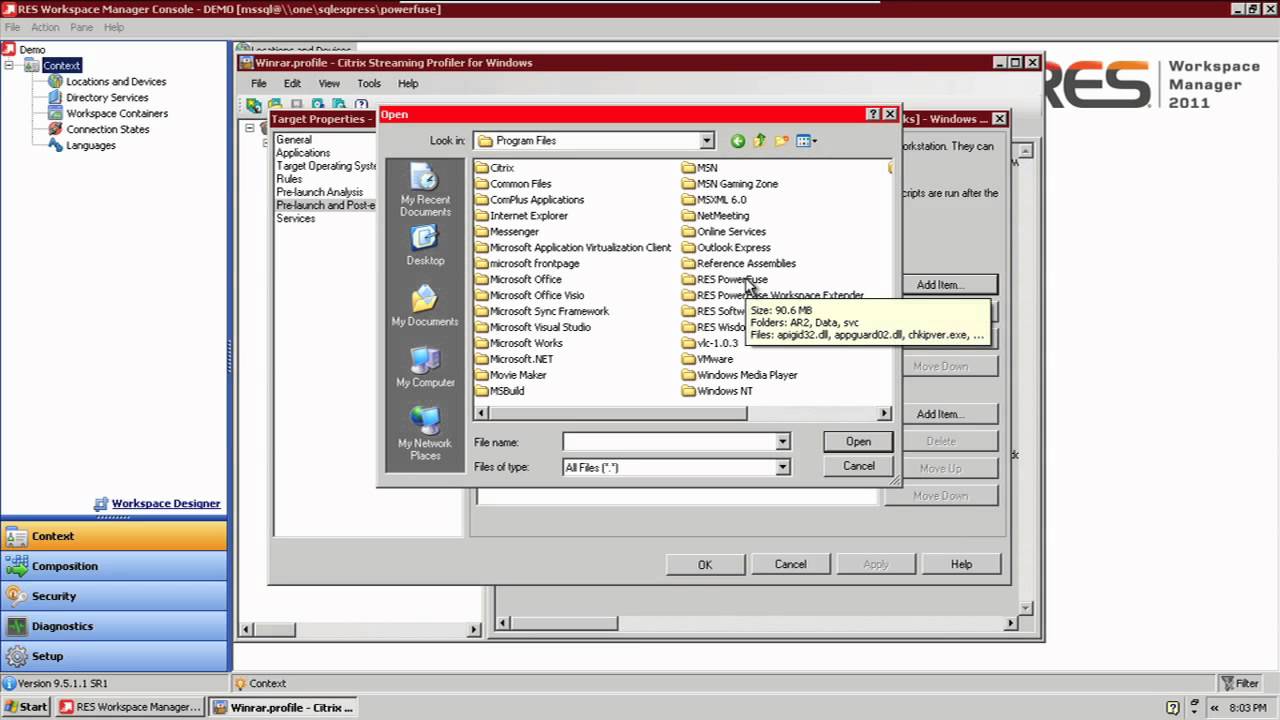 Citrix Streaming & Generic Isolation Integration - YouTube