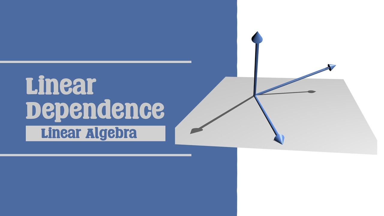 Linear Algebra | Linear Dependence | FCDS - YouTube